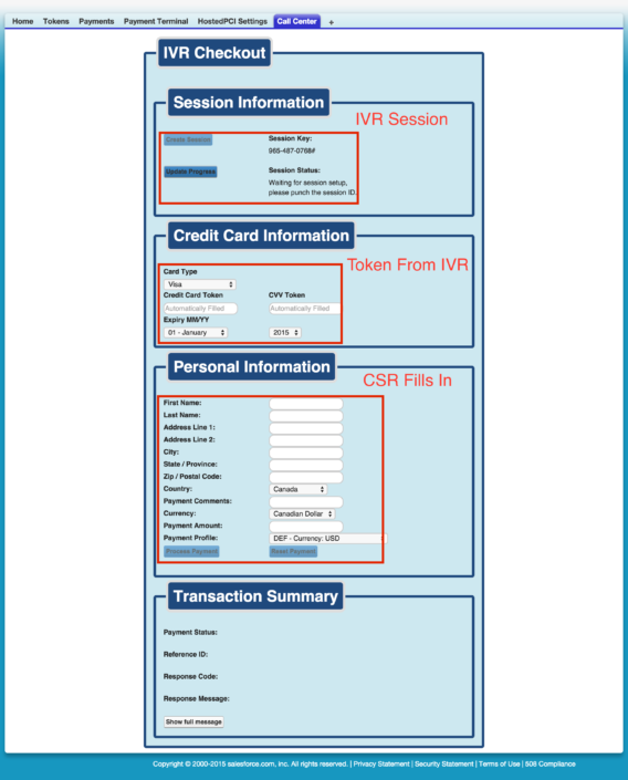 Salesforce PCI Compliance - Hosted PCI